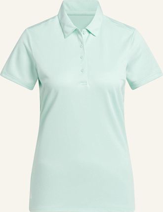 adidas Solid Performance Short Sleeve Poloshirt F&uuml;r Damen gruen