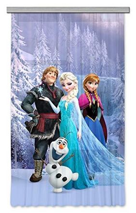 Disney AG Design FCSL 7147 Rideau, Light, 100% PES, Multicolore, 140 x 245 cm