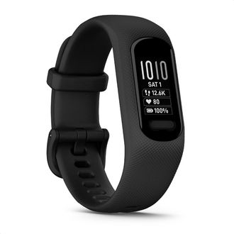 Garmin [renewed] vívosmart 5 - Fitness-Tracker mit extragroßem OLED-Touchdisplay, Funktion wie Schlafqualität und Herzfrequenzmessung. Bis zu 7 Tage Akkulauf