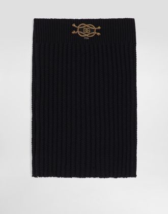 Dolce & Gabbana Strick-nackenw&auml;rmer - Mann Schals Und T&uuml;cher Blau Pz