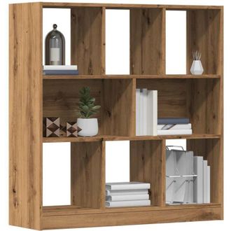 vidaXL Biblioth&egrave;que ch&ecirc;ne artisanal 97,5x29,5x100 cm bois ding&eacute;nierie Vidaxl