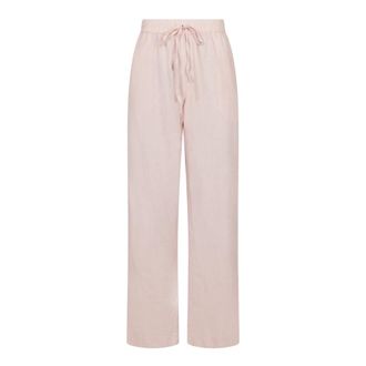 Neo Noir Sonar Leinenhose - - Trousers - Damen - Rosa - L