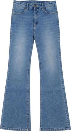 Patrizia Pepe Femme, Jeans, Bleu, Taille: 40 FR Flared Jeans