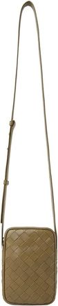 Bottega Veneta Homme, Sacs, Vert, Taille: ONE Size Interccio Phone Pouch