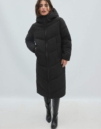 Stradivarius doudoune basique noire