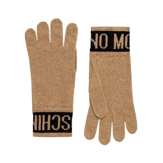 Moschino Handschuhe - - Accessories - Damen - Braun - ONE SIZE