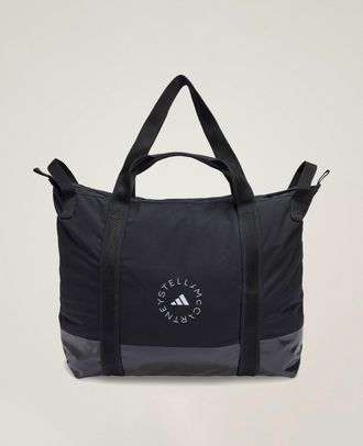 Stella McCartney Logo Tote Bag, Woman, Black