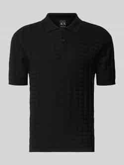 A|X Armani Exchange Regular Fit Poloshirt aus Viskose-Mix Modell Maglia