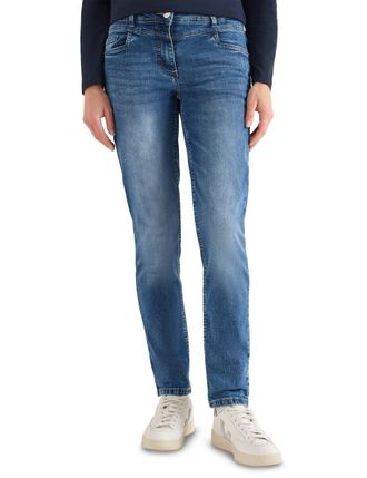 Cecil Straight Leg Jeans mid Blue wash 29