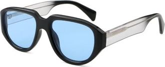 Generic Lunettes De Soleil &Agrave; Grande Monture For Hommes Et Femmes, Lunettes De Soleil Polaris&eacute;es For Photos De Vacances, &Agrave; La(Blue)