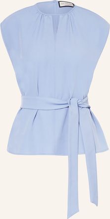 Sem per Lei Sem Per Lei Blusentop Mit R&uuml;schen blau