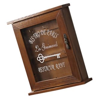 Aboofan Schl&uuml;sseltresor Zur Wandmontage F&uuml;r Flur Oder Wohnzimmer Schl&uuml;sselk&auml;stchen Zum Aufh&auml;ngen Mit Glatter Oberfl&auml;che Und Detailreichem Design Mehrzweck-sch