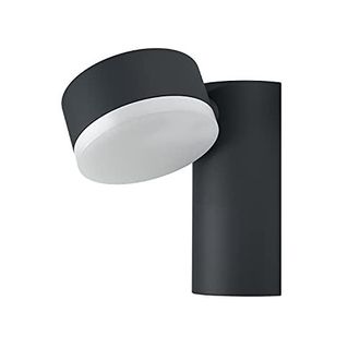 Ledvance LED Wand- und Deckenleuchte, Leuchte für Außenanwendungen, Warmweiß, 135,0 mm x 90,0 mm x 140,0 mm, ENDURA STYLE spot ROUND
