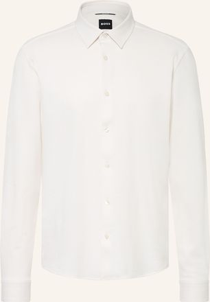 HUGO BOSS Hemd Liam Regular Fit weiss