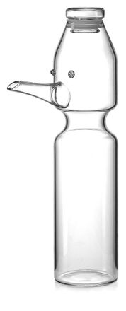 IVV Pinolio oil jug h-21.2 cm- with transparent cap, diameter-cm-10 cl-25