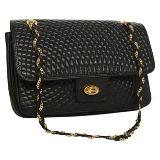 Bally Pre-owned Leder Handtaschen - - Pre-owned - Damen - Schwarzk - ONE SIZE