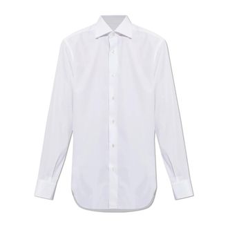 Brioni Klassisches Hemd - - Shirts - Herren - Wei&szlig; - XL