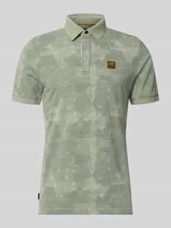 PME Legend Slim Fit Poloshirt mit Label-Patch