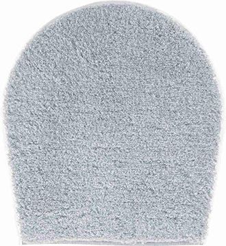GRUND Melange Badteppich, Acryl, Silber, 47x50 cm
