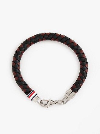 Tommy Hilfiger Bracelet en cuir tressé