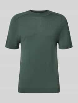 Selected Regular Fit T-Shirt aus reiner Wolle
