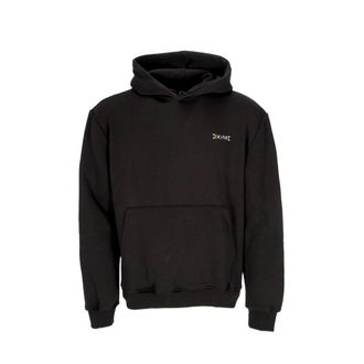 Dolly Noire Schwarzer Hoodie mit K&auml;ngurutasche - - Sweatshirts & Hoodies - Herren - Schwarzk - XL