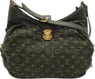 Louis Vuitton Sac bandouli&egrave;re Monogram Denim Pre-owned - Femme - Pre-owned - Noir - Taille: ONE Size