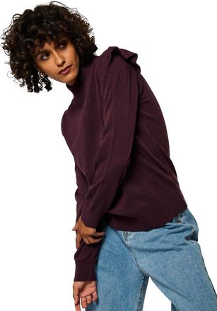 Kaporal Kaporal Damen, Damenpullover, Regular Fit, Langarm, Rollkragen, Modell Mara, Deep Purple, Größe S, violett, Small