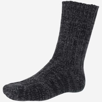 Birkenstock Unisex Stretch Cotton Blend Twist Socks Black