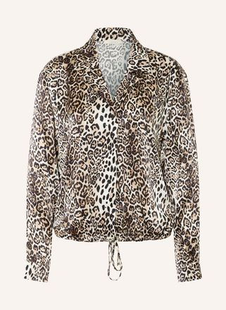 Lilienfels Lilienfels Satinbluse braun
