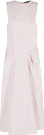 Rotate Rotate Birger Christensen, Femme, Robes, Rose, Taille: 38 FR Flower Midi Dress