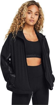 Under Armour Unstoppable Trainingsjacke f&uuml;r Damen, Ventiliert, Athletisch (Schwarz)