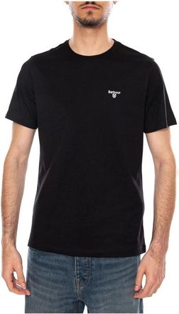 Barbour Homme, Tops, Noir, Taille: S Essential T-Shirt