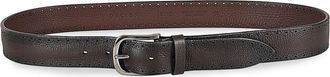 Orciani Schnalleng&uuml;rtel aus Leder - Braun