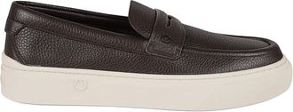 Ferragamo Mocassins plats - Homme - Chaussures - Brun - Taille: 41 1/2 EU