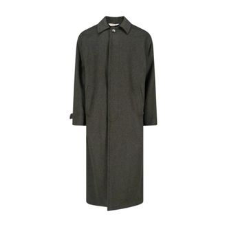 Aspesi Homme, Manteaux, Vert, Taille: 2XL Manteau croisé