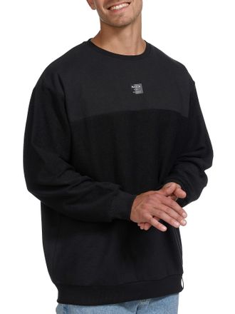 Indicode Herren INBridge Sweatshirt mit RIPP-B&uuml;ndchen aus Baumwoll-Mix | Sweater Pullover f&uuml;r M&auml;nner Black, XXL