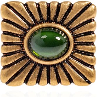 Versace unisex, Accessoires, Jaune, Taille: 57 MM Circe Ring