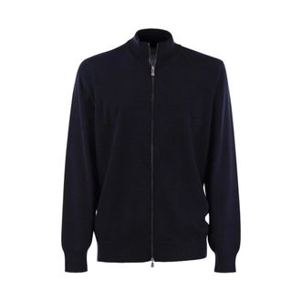 Brunello Cucinelli Cashmere Strickware - - Knitwear - Herren - Blau - L