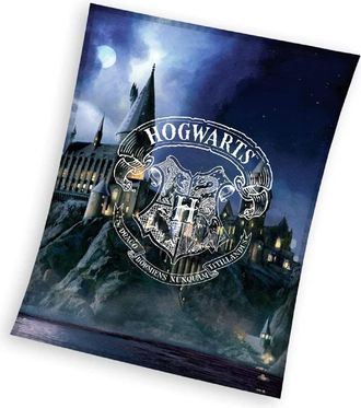 Harry Potter Fleecedecke Blue Polyester150x200cm HP201065