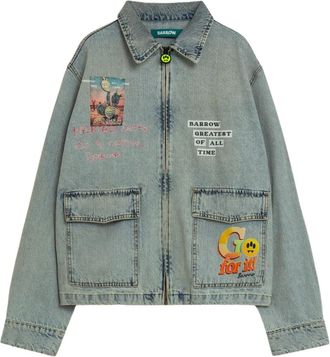 Barrow Barrow, Homme, Vestes, Bleu, Taille: XL Veste en jean