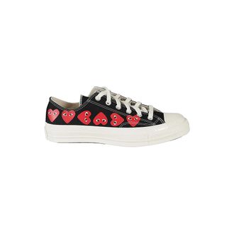 Comme Des Gar&ccedil;ons Heart Low Top Sneakers - - Shoes - Herren - Schwarzk - 38 EU