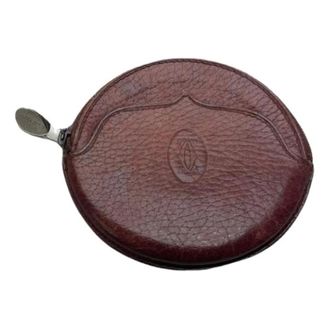 Cartier Portefeuille Vintage Pre-owned - Femme - Pre-owned - Rouge - Taille: ONE Size