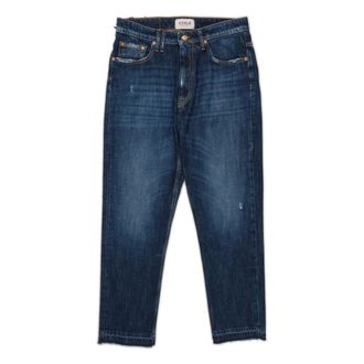 Cycle Lucky Carrot Dark Denim Gerades Jeans - - Jeans - Herren - Blau - W33