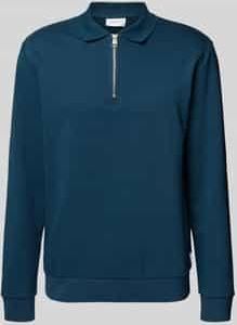 Lindbergh Relaxed Fit Poloshirt mit Label-Detail