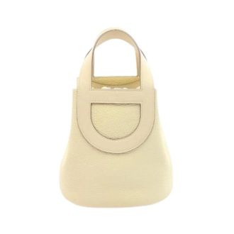 Herm&egrave;s Pre-owned In-The-Loop 18 Calfskin Handbag - Femme - Pre-owned - Jaune - Taille: ONE Size
