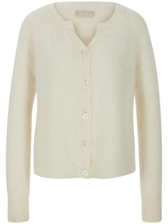 Peter Hahn Strickjacke aus 100% Kaschmir Peter Hahn weiss