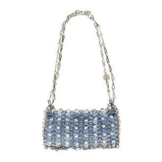 Paco Rabanne Iconic 1969 Schultertasche - - Bags - Damen - Blau - ONE SIZE