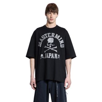 MASTERMIND WORLD MAN BLACK T-SHIRTS & TANK TOPS