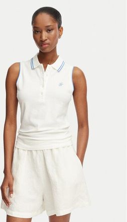 Tommy Hilfiger Poloshirt 1985 WW0WW49561 Wei&szlig; Slim Fit
